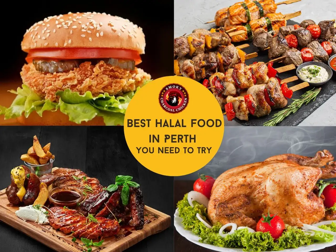 Best Halal Food in Perth You Need to Try - Smoky Charcoal Chicken
